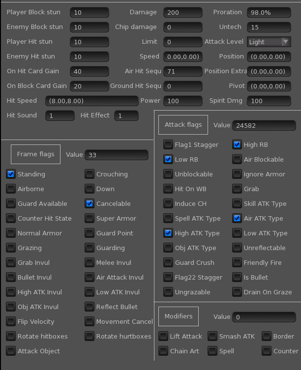 SokuFramedataEditor - Touhou Hisoutensoku